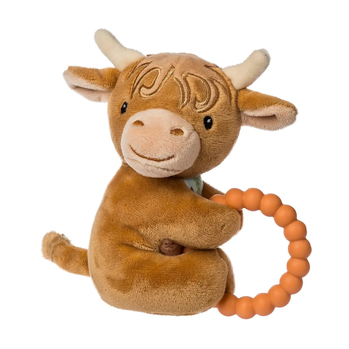 Hetty Highland Cow Teether Rattle – The Stork Stop
